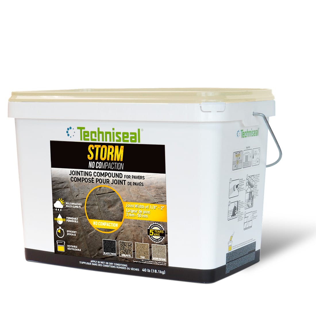 Techniseal Storm Joint Compound Ivory 40# - Lurvey Landscape Supply